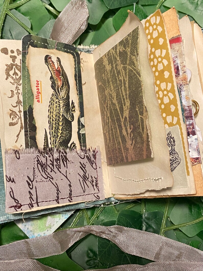 Princess Frog Inspired Mini Junk Journal, New Orleans Frog Prince ...