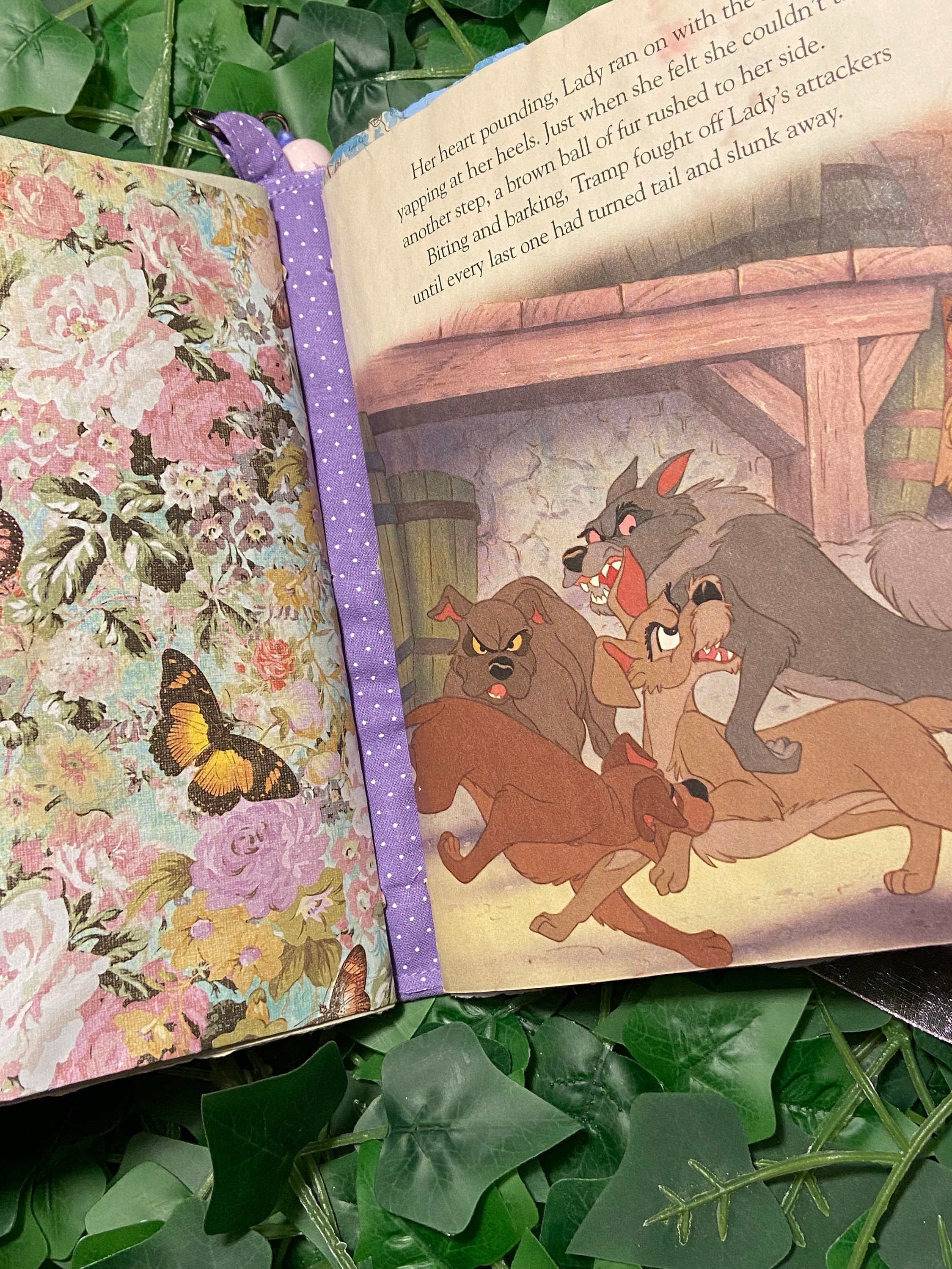 Vintage Look Lady and the Tramp Little Golden Book Junk Journal ...