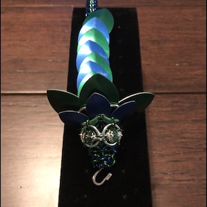 Dragon Scalemail and Chainmail Bracelet - Etsy