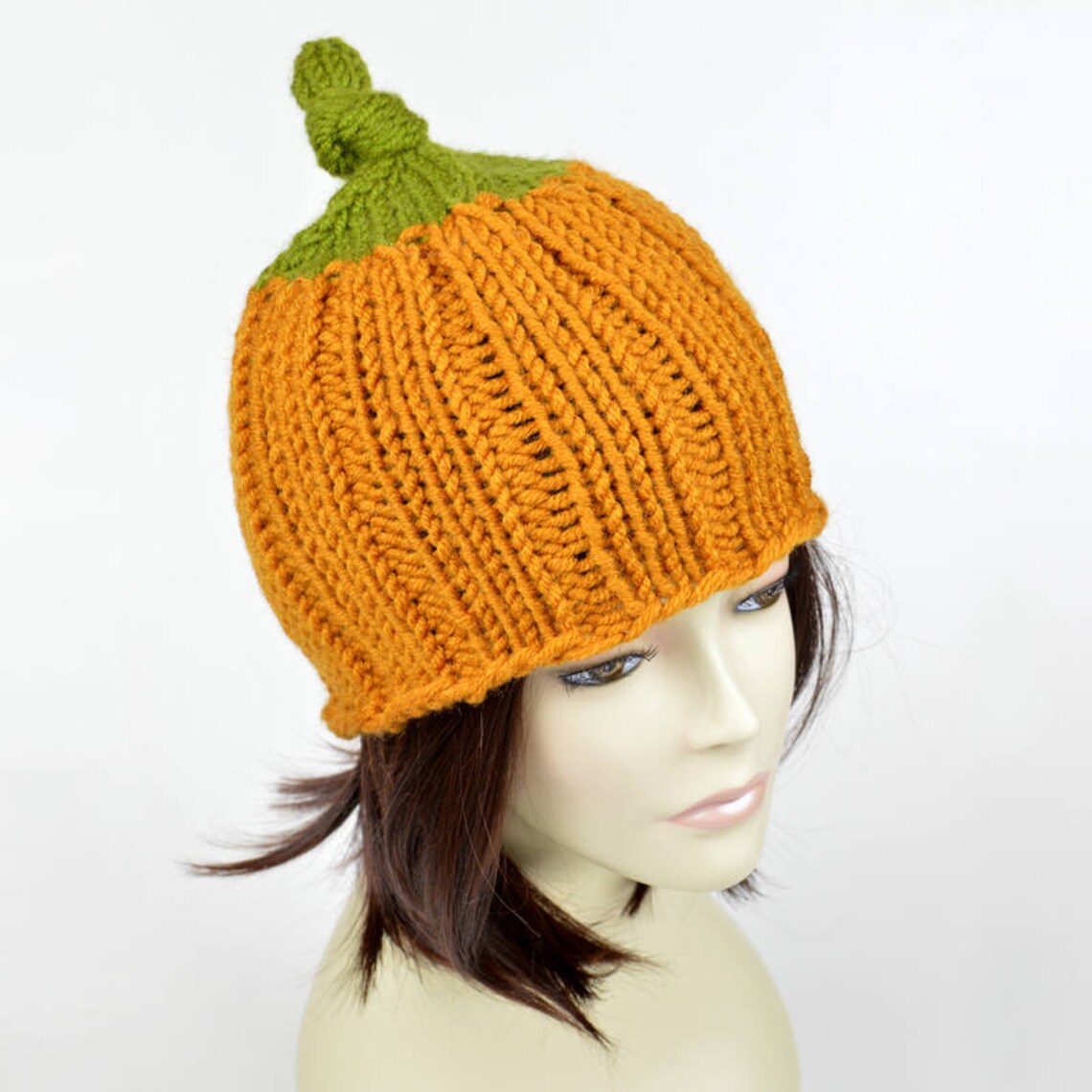 Jack O Lantern Hat Pattern // Halloween Hat Pattern Halloween | Etsy
