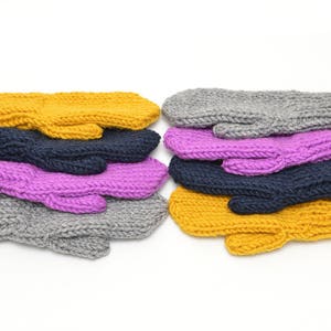 Mitten Pattern // Women's Mittens, Men's Mittens, Knitting Pattern ...