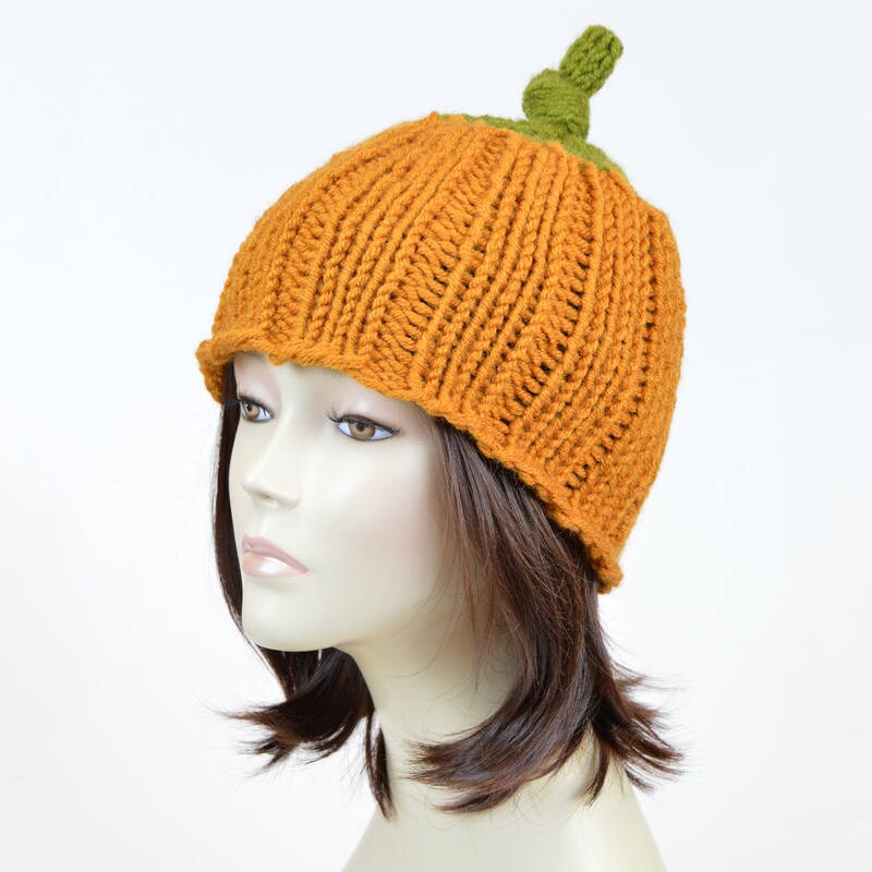 Jack O Lantern Hat Pattern // Halloween Hat Pattern Halloween - Etsy