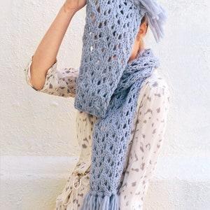 Easy Lace Scarf Knitting Pattern - Etsy