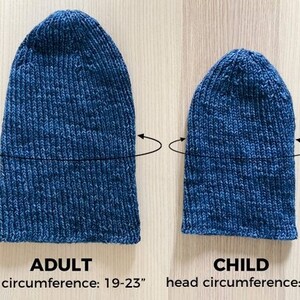 Classic Beanie Knitting Pattern - Etsy