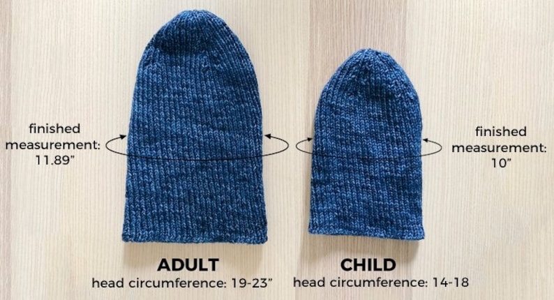 Classic Beanie Knitting Pattern - Etsy