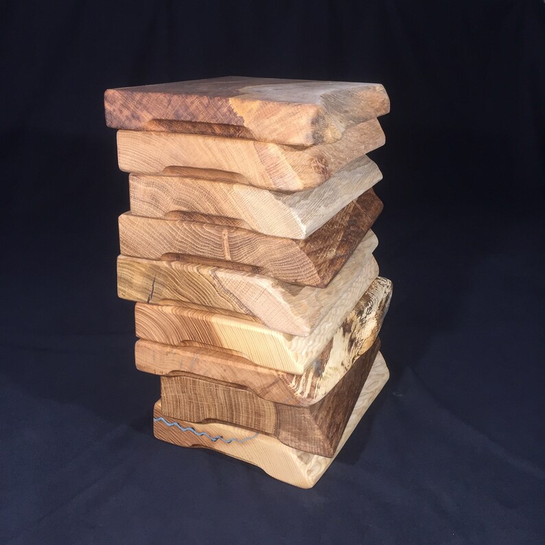 Oak Serving Platter. the Mini Chunk Wood Chopping - Etsy