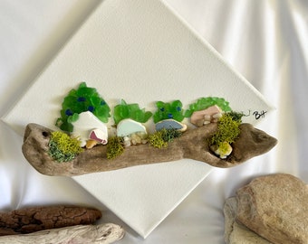 Michigan Sea Glass Art - Etsy