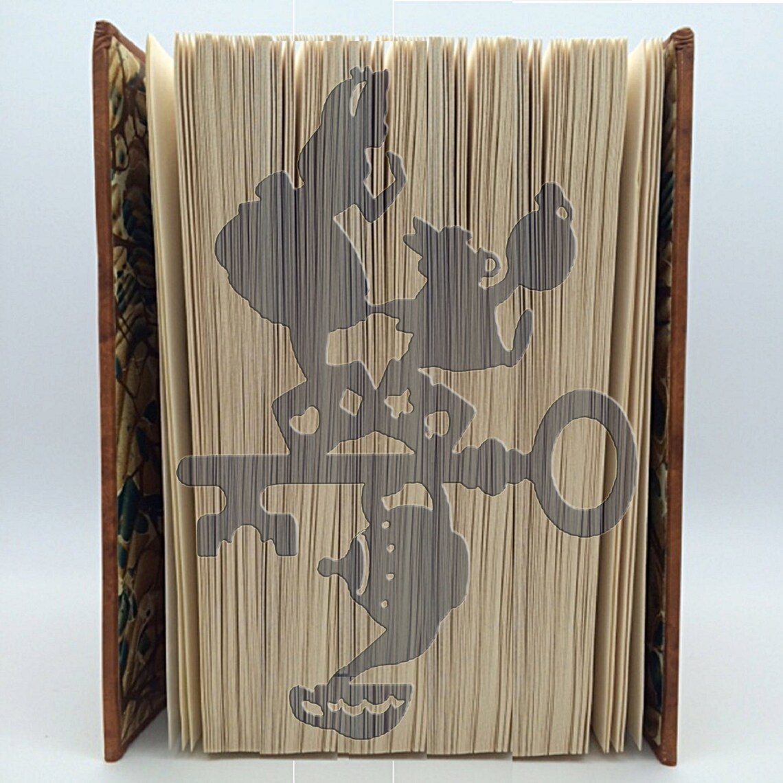 Cut & Fold Book Folding PATTERN Alice and Friends Mark - Etsy