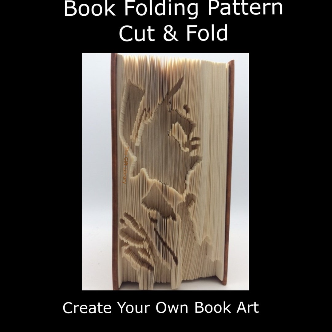 Folded Book Art Pattern -frank Sinatra Pattern to Create Your Own ...