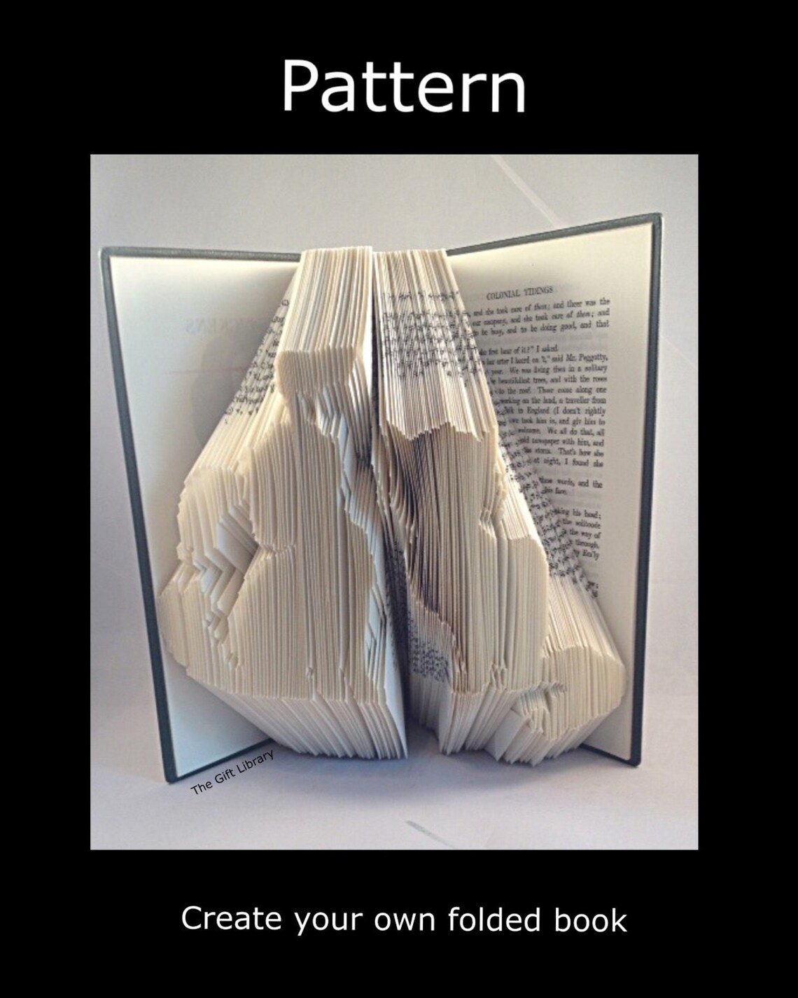 Dog & Cat Book Folding PATTERN - Etsy UK