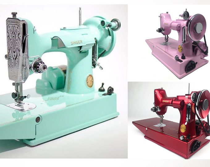Singer Featherweight 221 Sewing Machine Custom Painted Color - Etsy