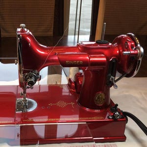 Singer Featherweight 221 Sewing Machine Custom Painted Color of Choice ...