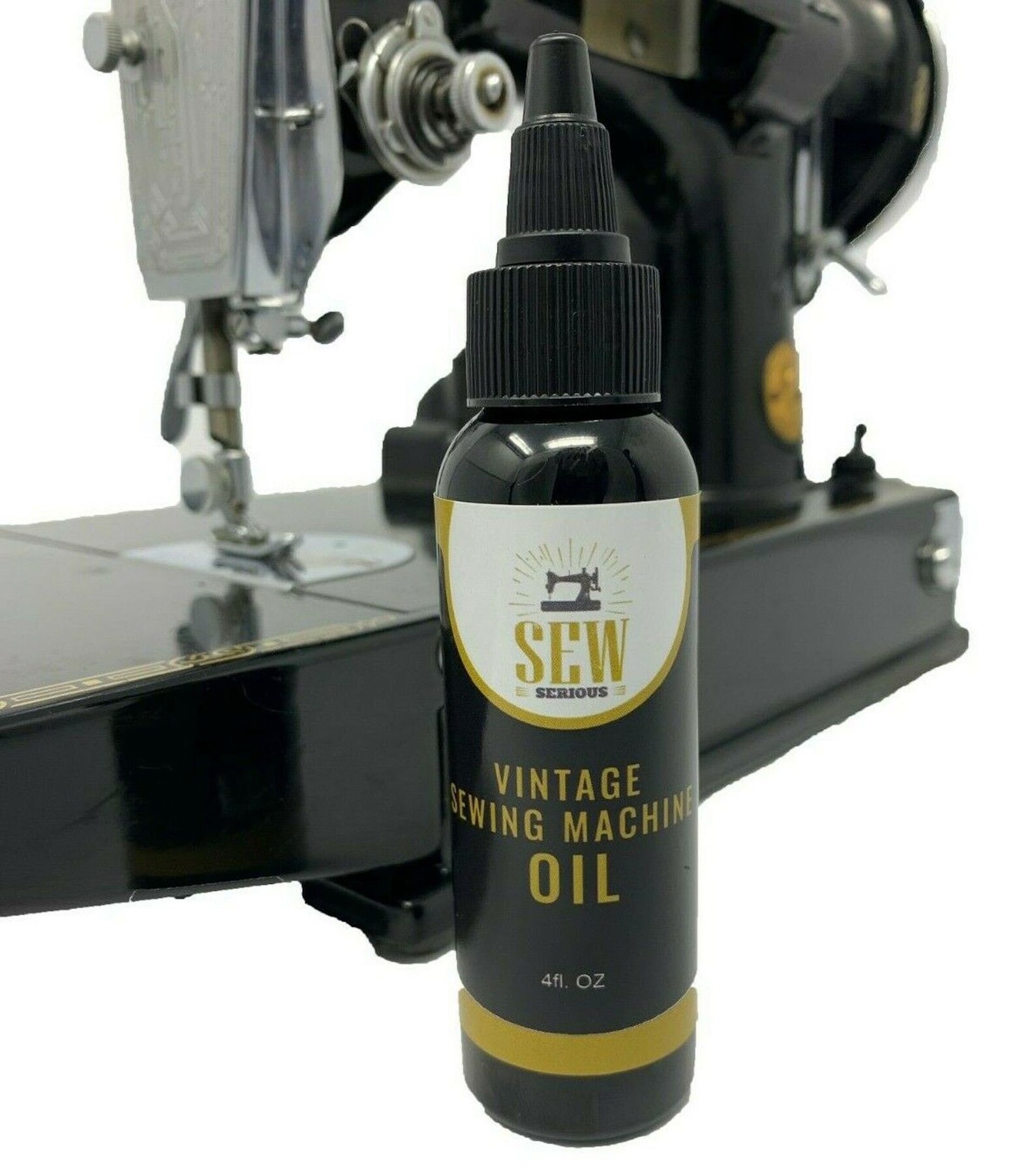 Lubricating Oil Vintage Sewing Machine Singer 221 Featherweight 201 99 ...