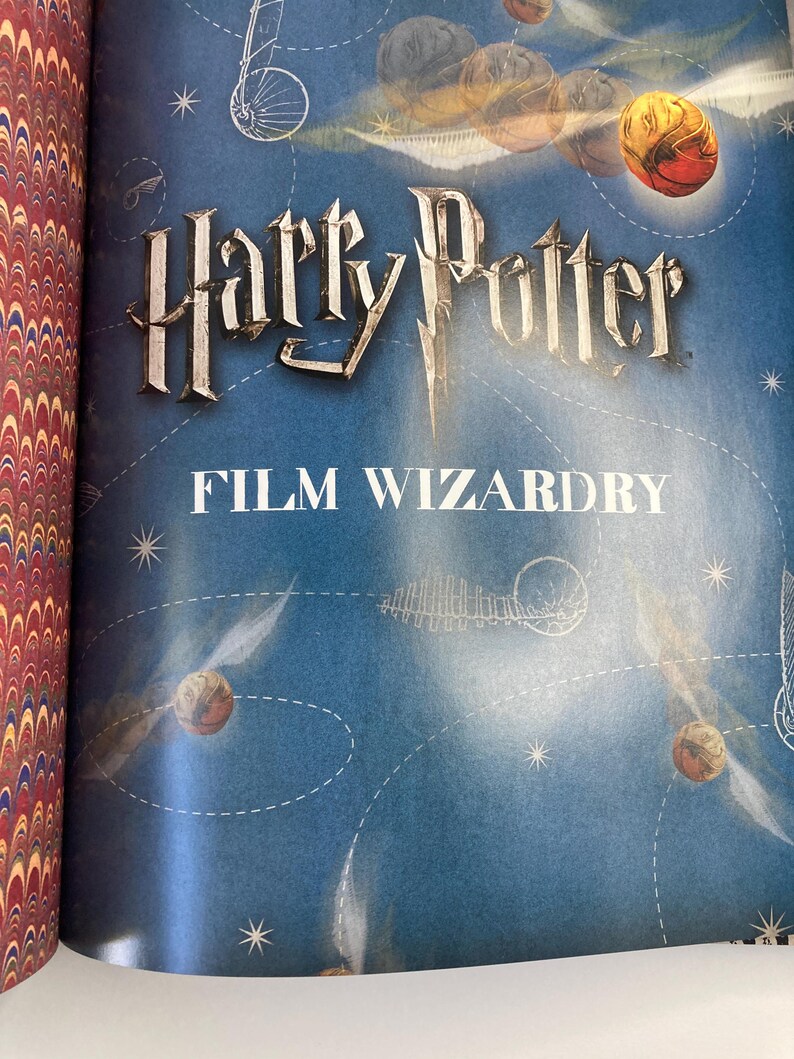 Harry Potter: Film Wizardry Hard Cover Book - Etsy