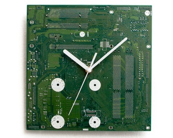 Computer Motherboard Wall Clock - Etsy