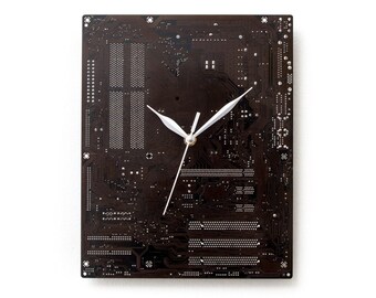 Computer Circuit Board Clock - Etsy