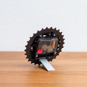 Bicycle Sprocket Desk Clock - Personalized Gift for Bike Enthusiasts - Etsy