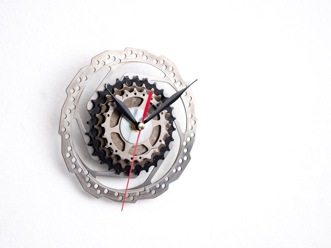Unique Bike Wall Clock Industrial Wall Clock Steampunk Wall - Etsy