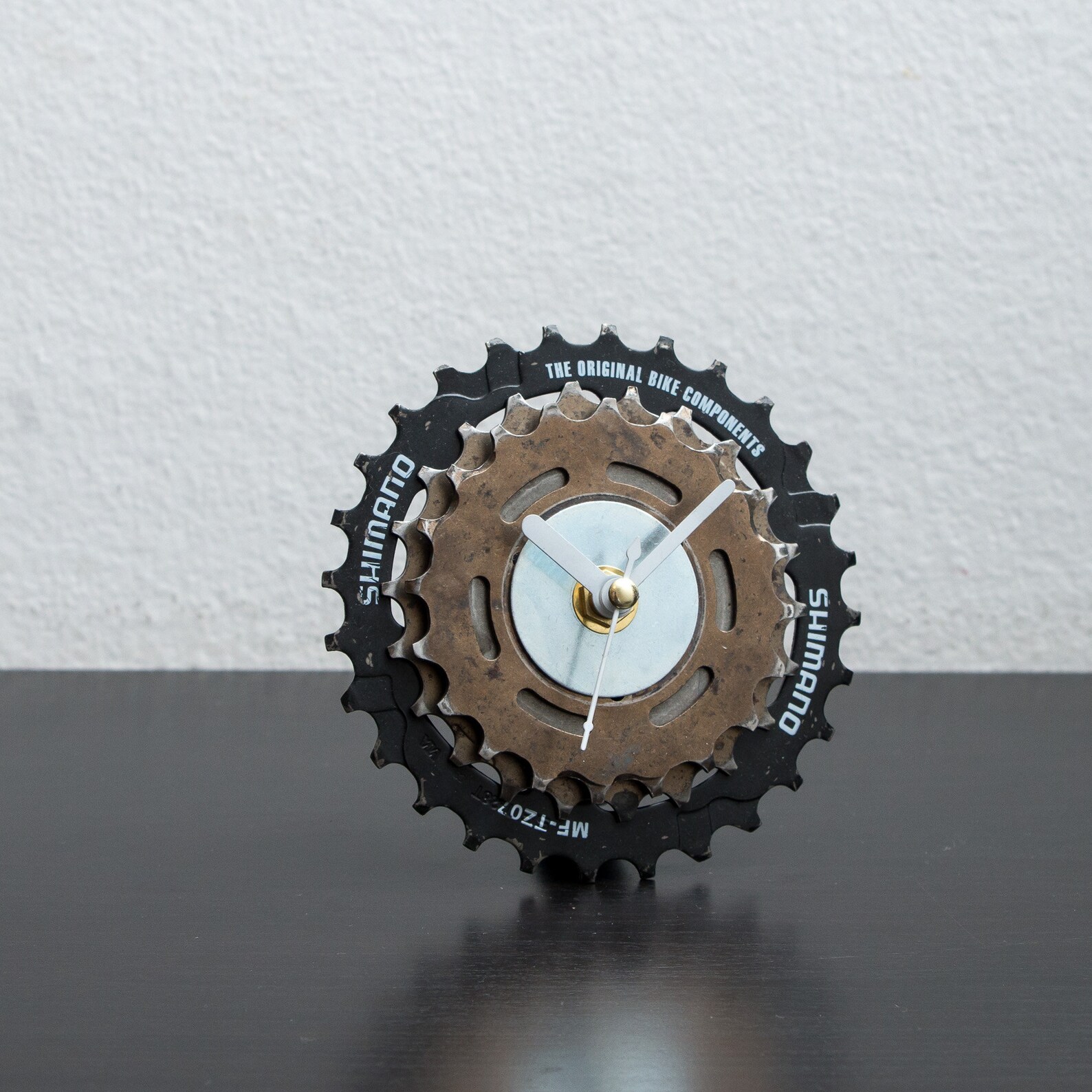 Cool Desk Clock Made Out of Bike Gears Gift Idea for Cyclist - Etsy