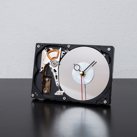 Hard Drive Clock Unique Clock Industrial Clock Birthday | Etsy