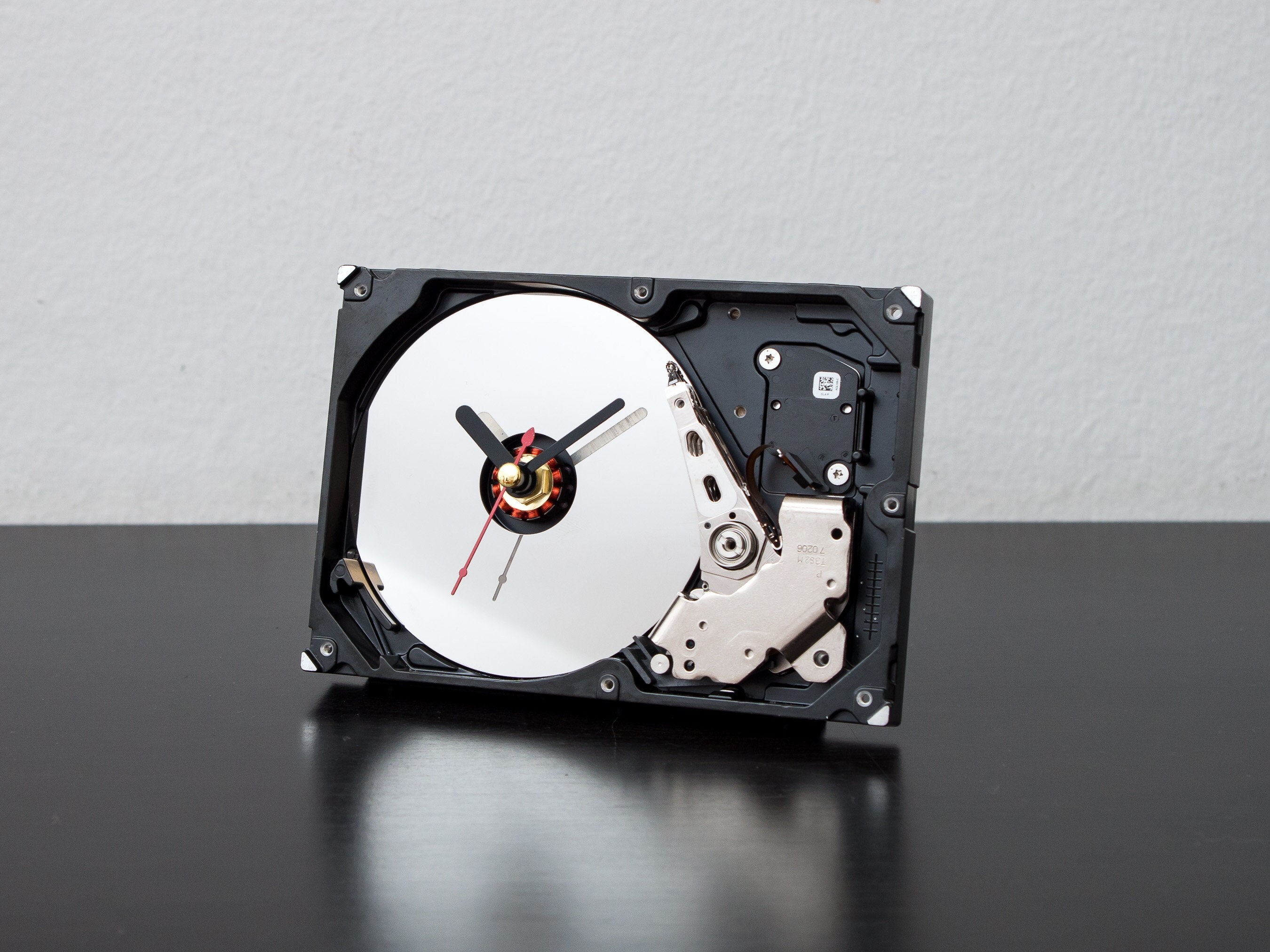Hard Drive Clock Unique Desk Clock Industrial Clock - Etsy