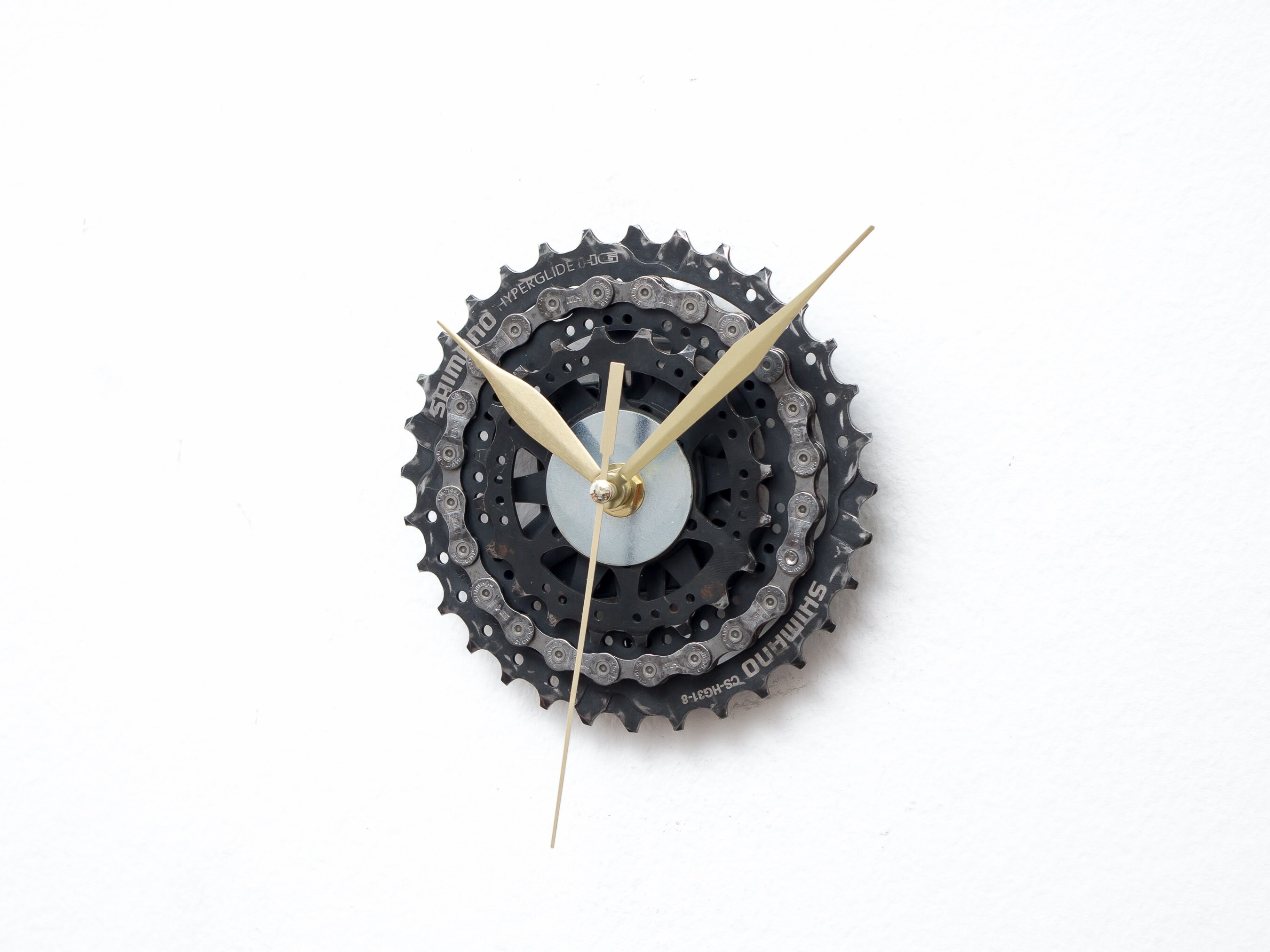 Bicycle Gears Wall Clock Cool Bicycle Gift Idea Christmas or - Etsy