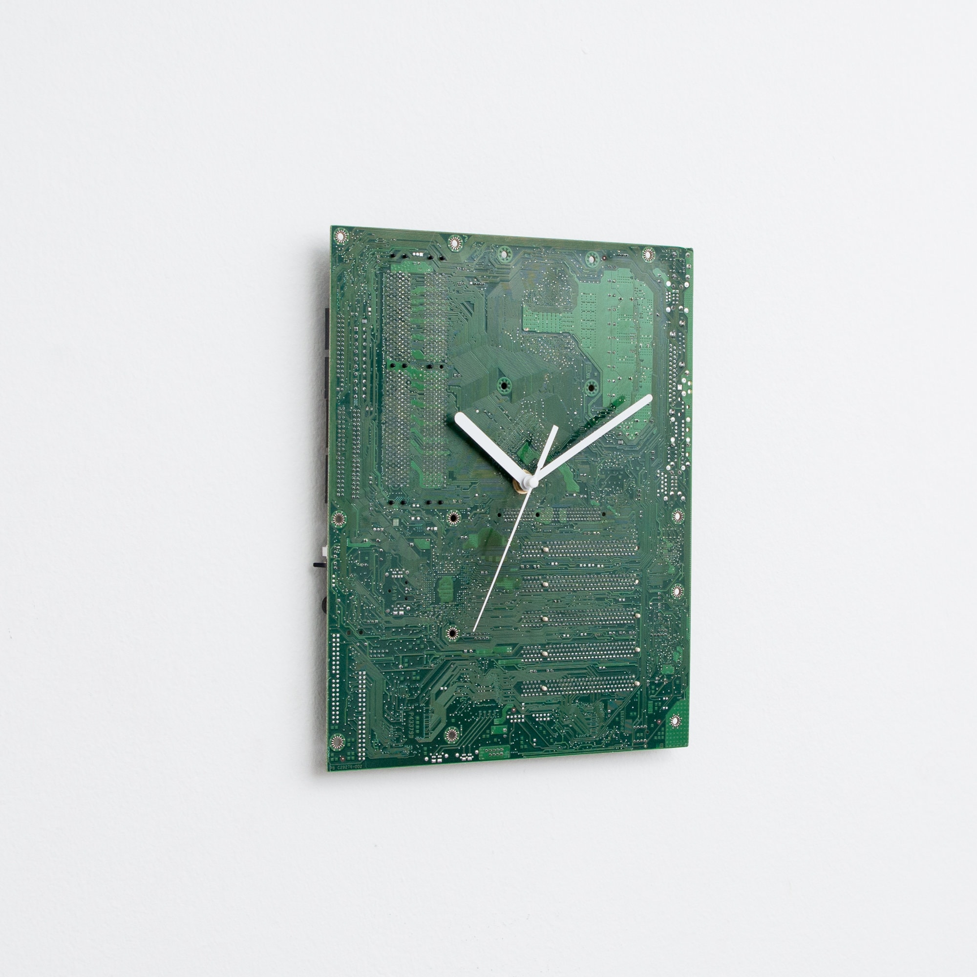 Large Green Wall Clock Motherboard Wall Clock Industrial - Etsy