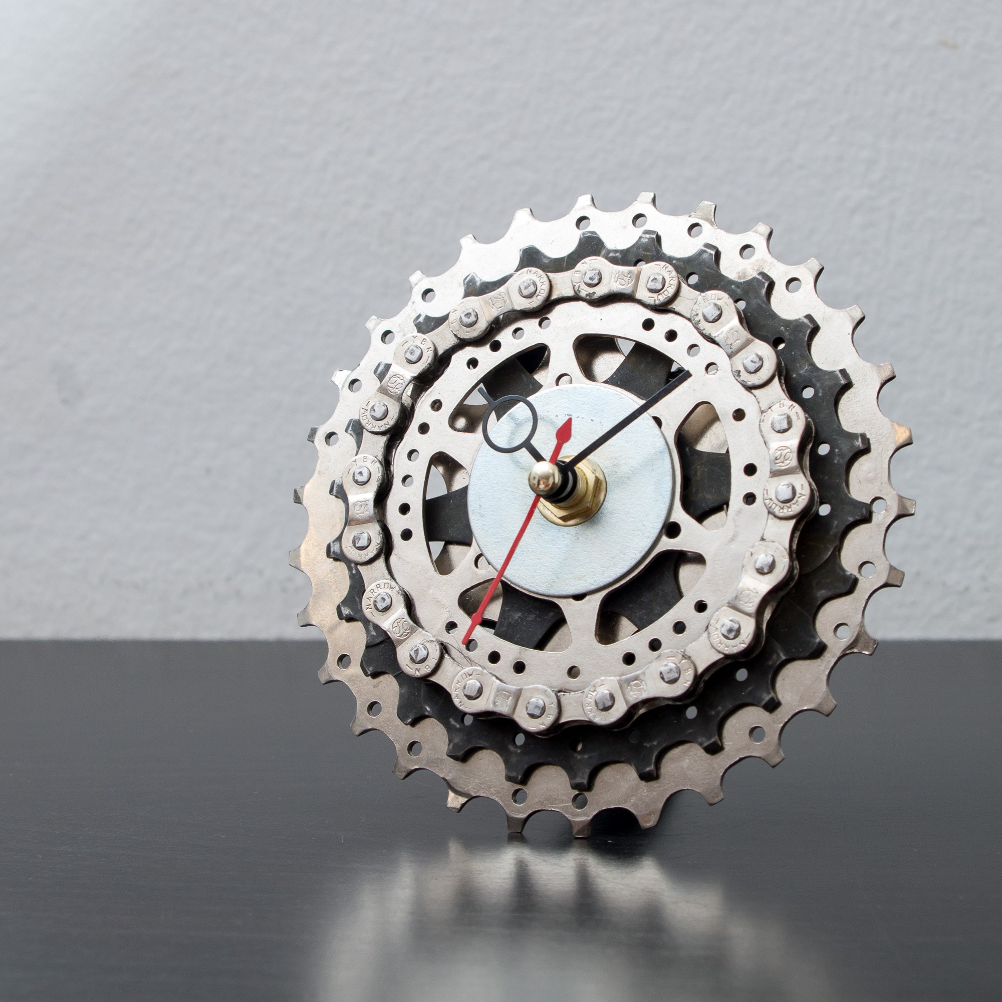 Small Bicycle Clock Bicycle Desk Clock Unique Clock - Etsy