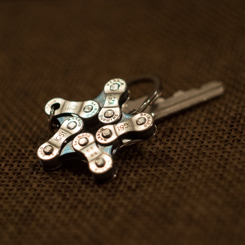 Bicycle Keychain - Etsy