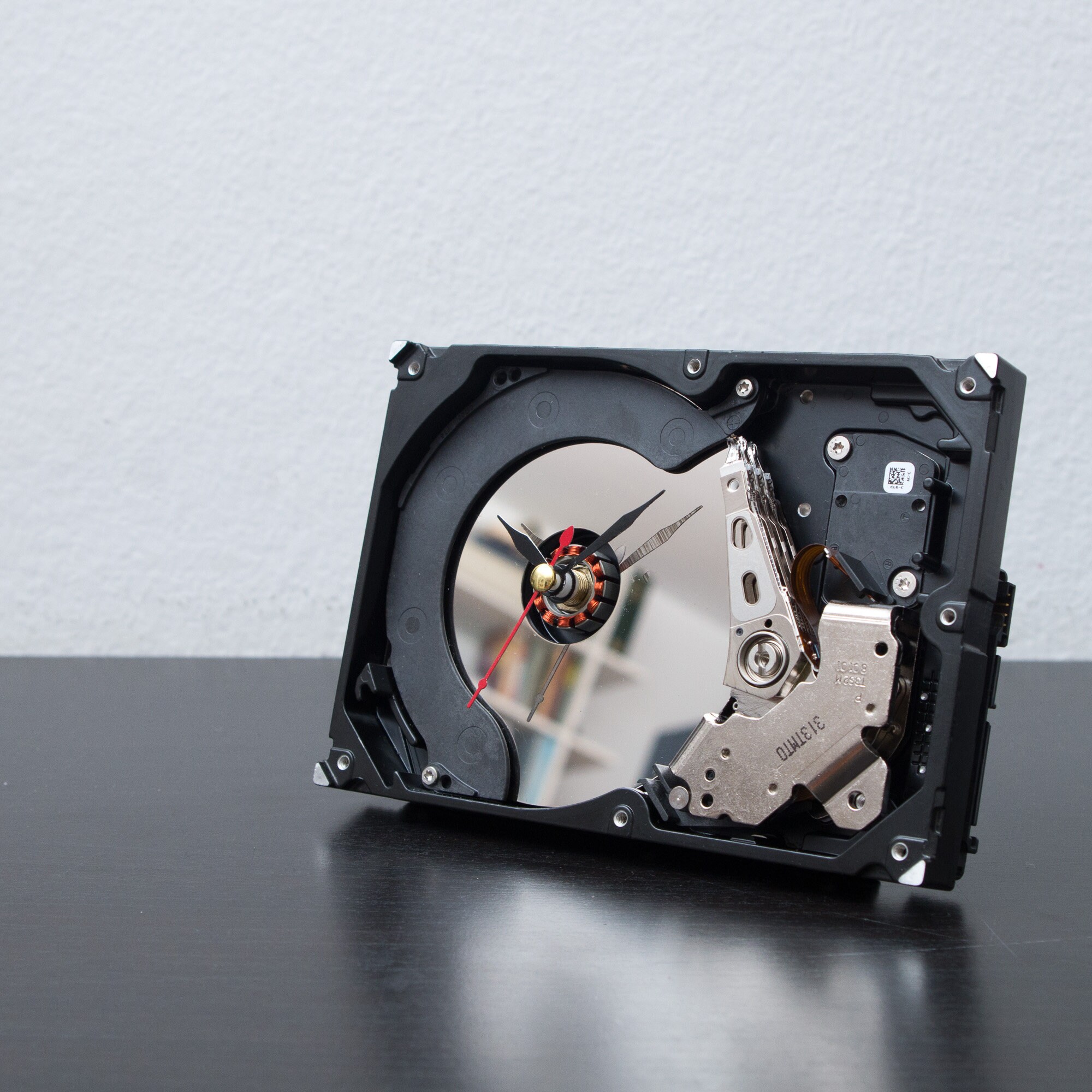 Hard Drive Clock Unique Desk Clock Industrial Clock | Etsy