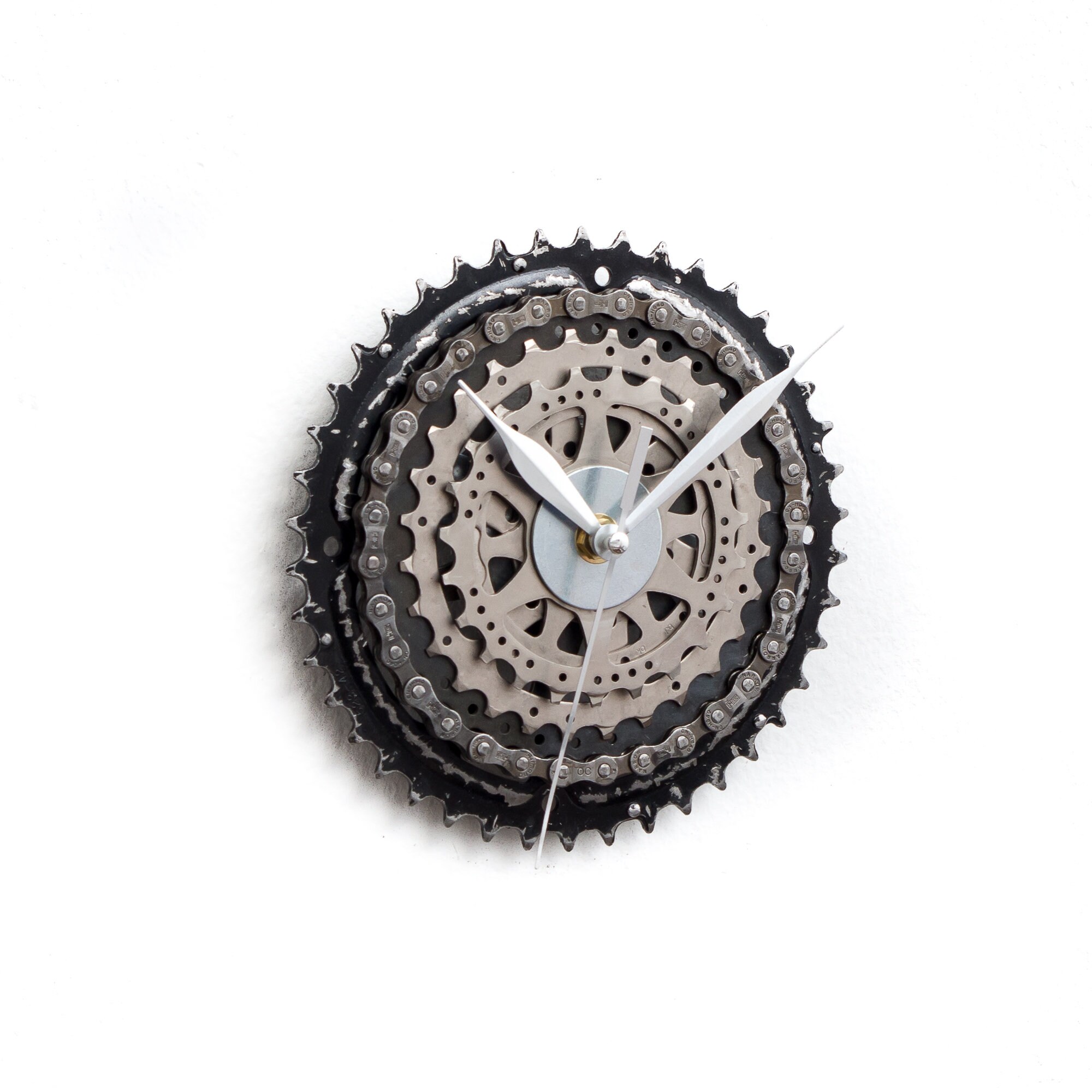 Bike Wall Clock Steampunk Wall Clock Cyclist Gift | Etsy