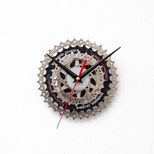 Bike Gears Wall Clock, Gift for Cyclist Boyfriend or Girlfriend ...