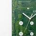 Unique Green Wall Clock, Computer Geek Gift Made Out of Recycled ...