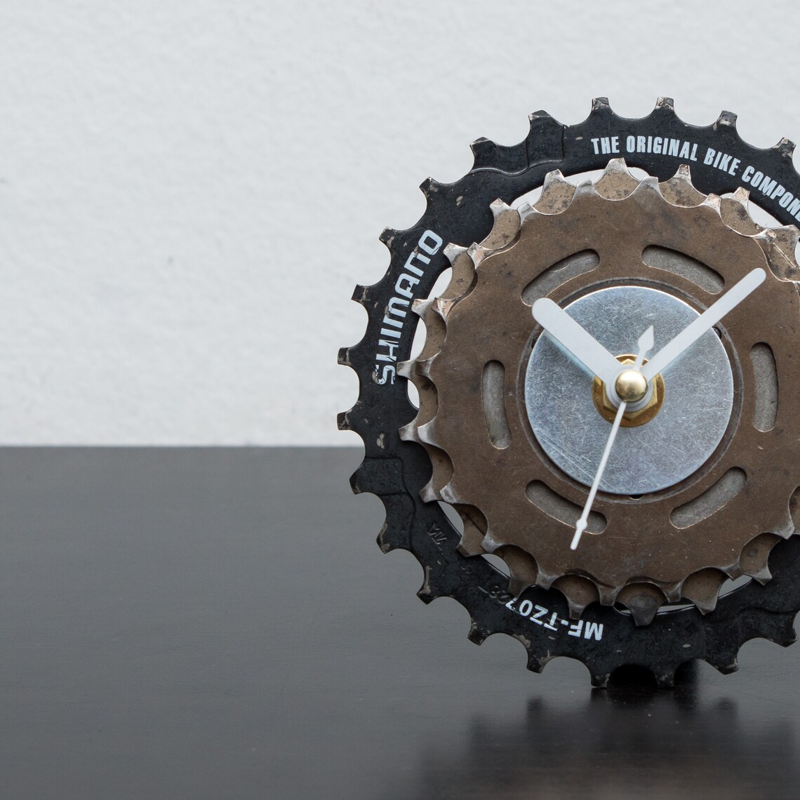 Cool Desk Clock Made Out of Bike Gears Gift Idea for Cyclist | Etsy