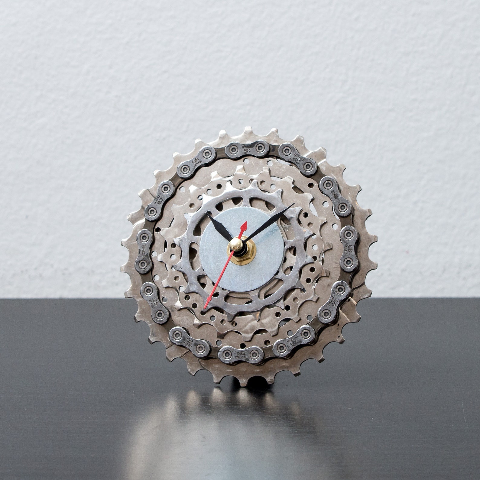 Small Bicycle Clock Bicycle Desk Clock Unique Clock | Etsy