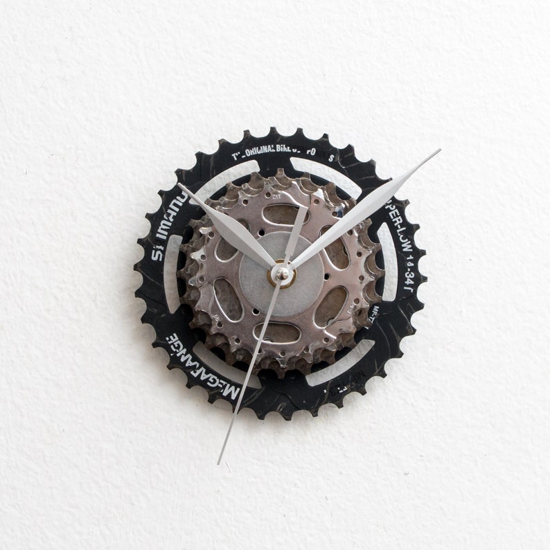 Industrial Clock Bike Clock Bicycle Wall Clock Unique Wall | Etsy