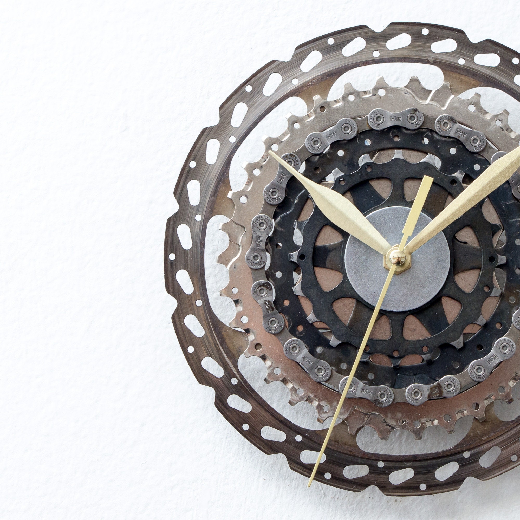 Large Bicycle Clock Modern Wall Clock Bicycle Wall Clock | Etsy