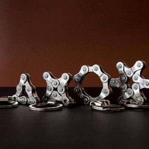 Metal Keyring, Bicycle Key Chain, Bike Key Chain, Bicycle Chain Key ...