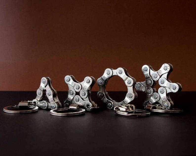 Metal Keyring Bicycle Key Chain Bike Key Chain Bicycle - Etsy