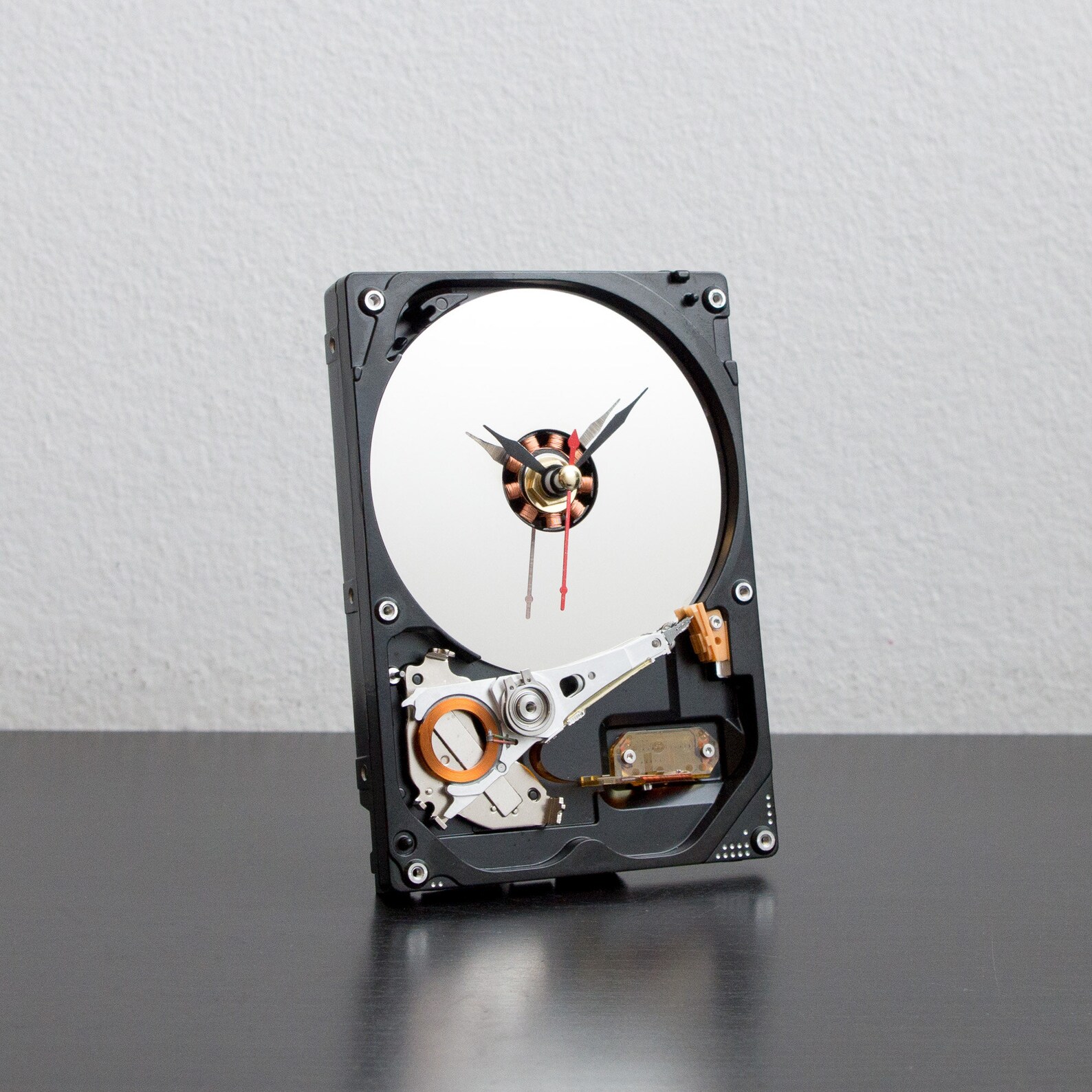 Hard Drive Clock Unique Desk Clock Industrial Clock | Etsy