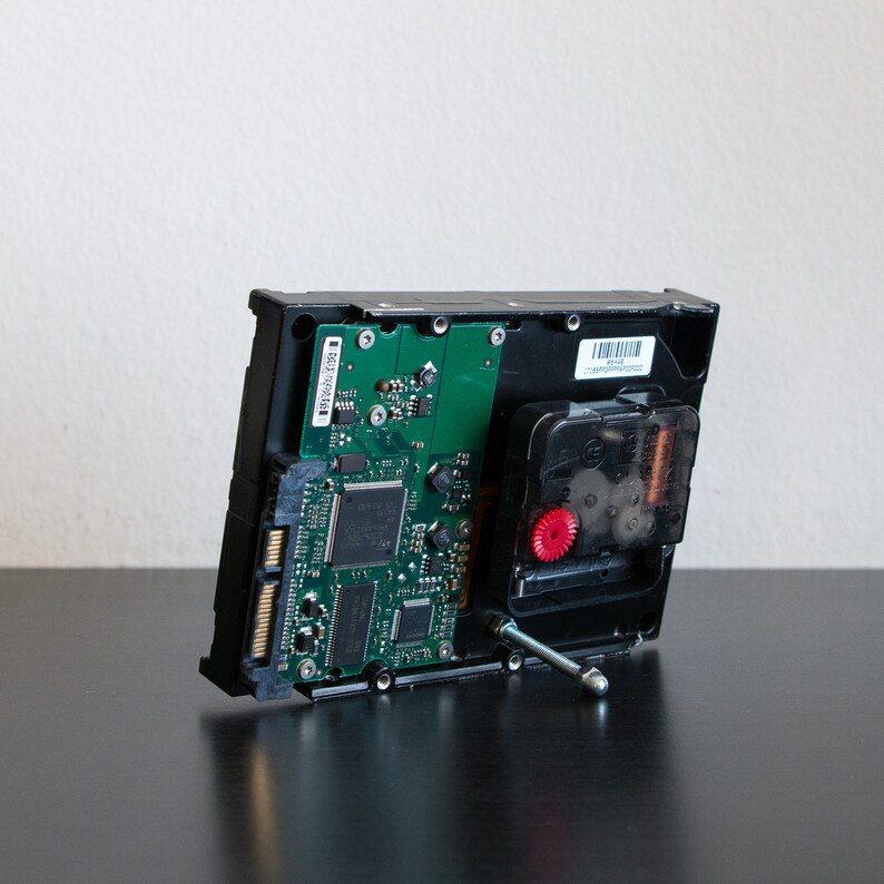 Computer Geek Gift Hard Drive Desk Clock Unique Gadget for | Etsy