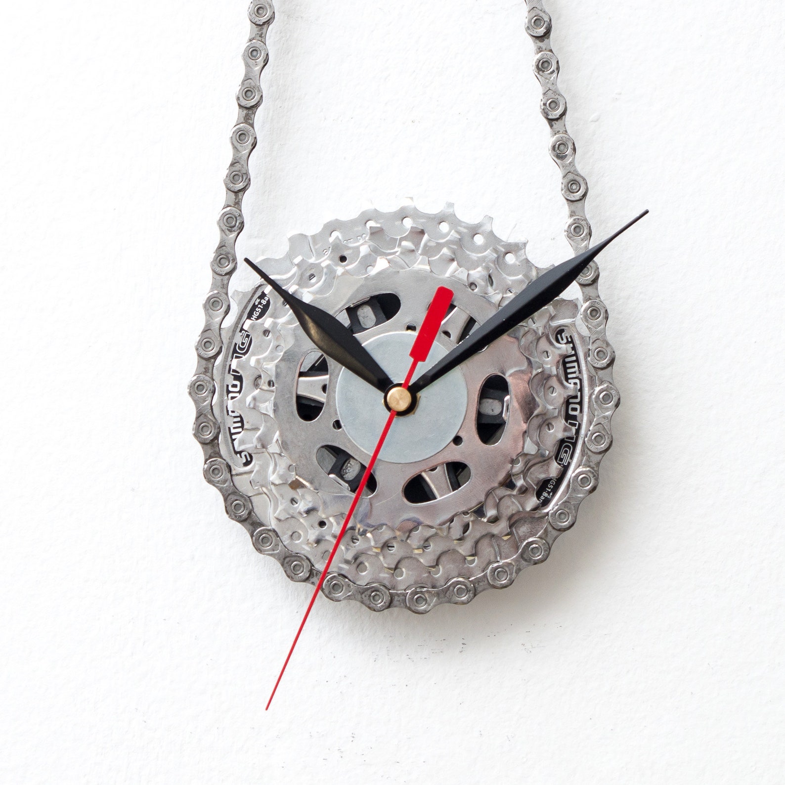 Bicycle Wall Clock Industrial Clock Bike Clock Unique Wall - Etsy