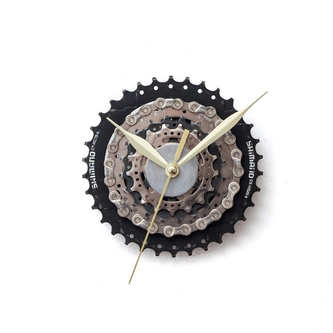 Bicycle Wall Clock Bicycle Sprocket Clock Bike Clock - Etsy