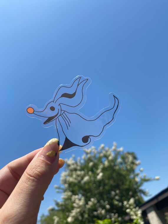 Zero Sticker Nightmare Before Christmas Sticker Vinyl | Etsy