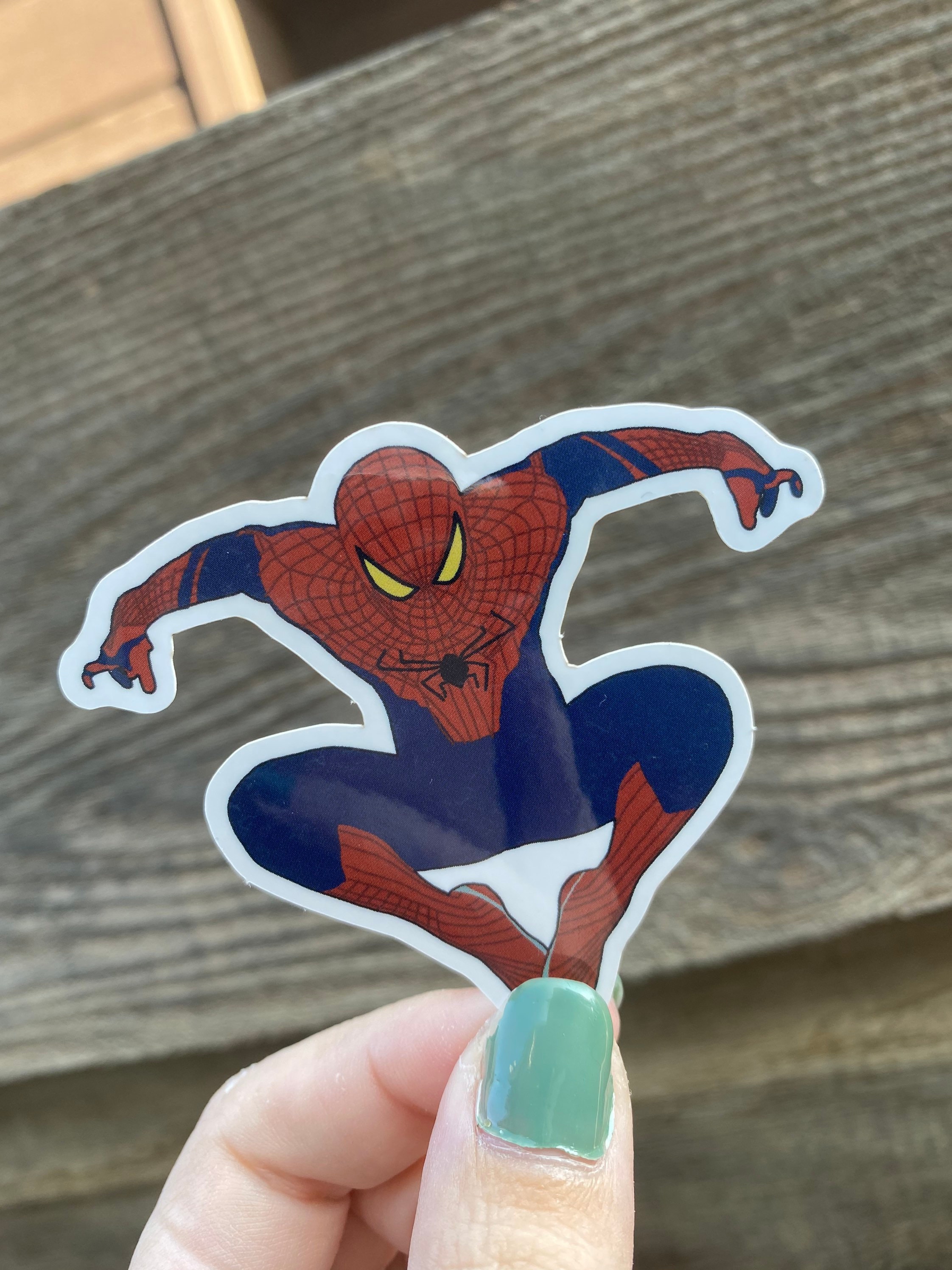Spider-man Vinyl Sticker Spiderverse Collection Design 2 | Etsy