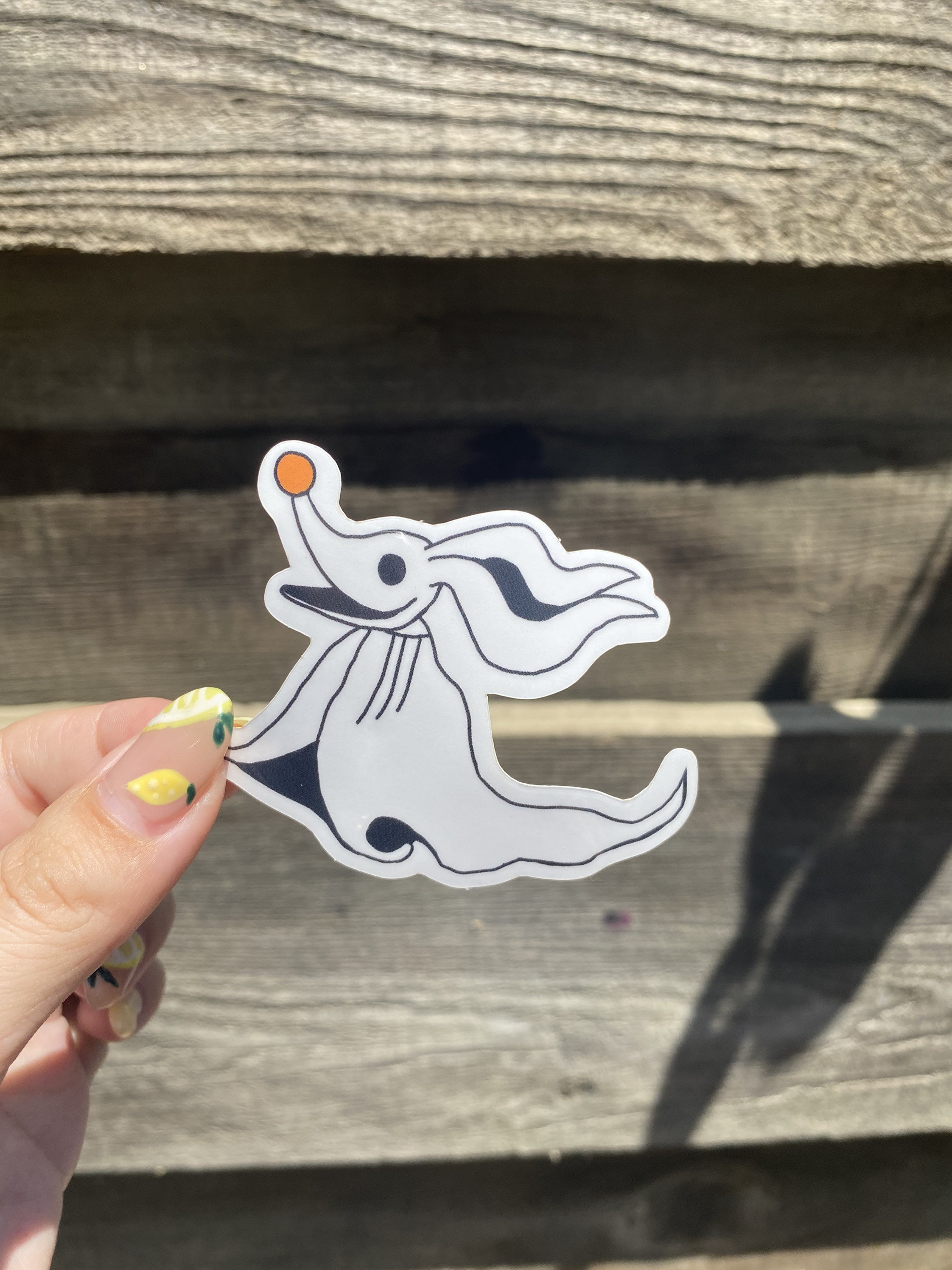 Zero Sticker Nightmare Before Christmas Sticker Vinyl - Etsy