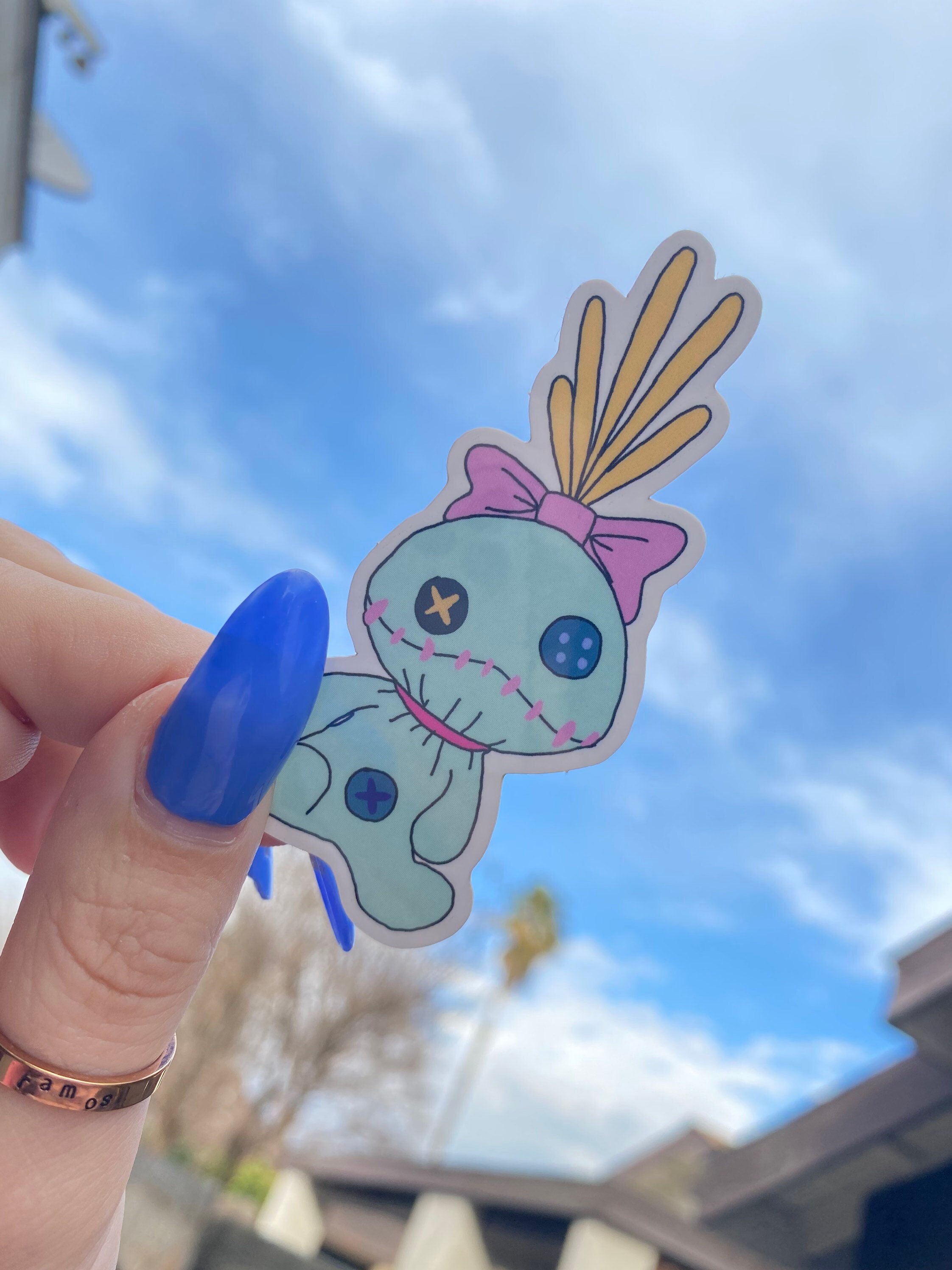 Scrump Vinyl Sticker - Lilo and Stitch Sticker - Stickers for ...