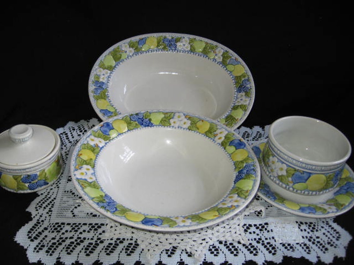 Vintage Florence Pattern Metlox/poppy Trail /vernon Ware/ Vintage ...