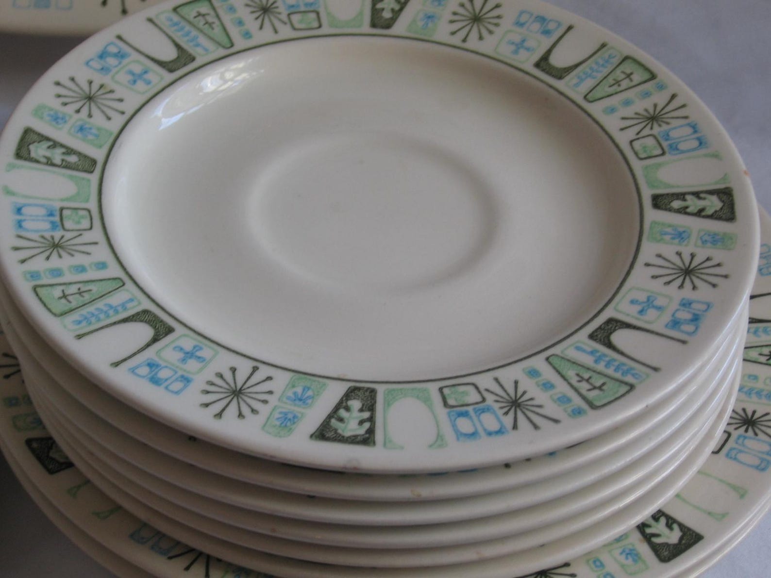 Cathay Dinnerware Taylor Smith and Taylor 1950-1960's Atomic Ware ...