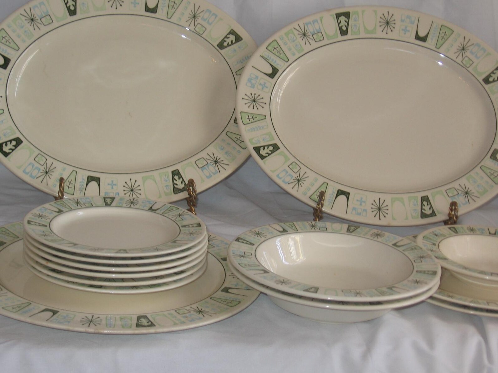 Cathay Dinnerware Taylor Smith and Taylor 1950-1960's Atomic Ware ...